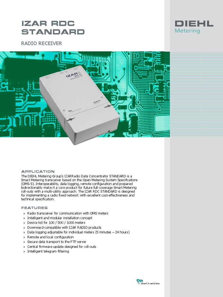 Izar RDC Standard: Radio Receiver | PDF | General Packet Radio Service ...