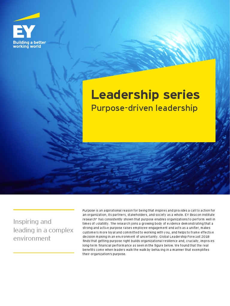 2018 - EY - Purpose-Driven Leadership | PDF | Leadership | Business