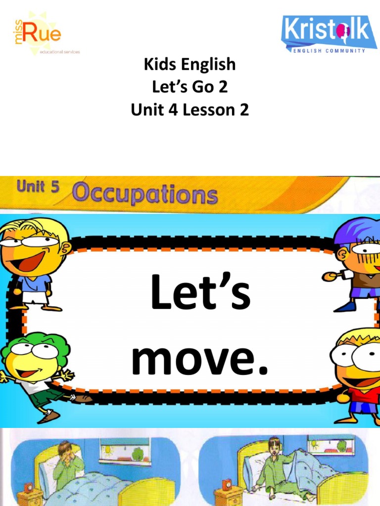 KIDS-BEGINNER-73-let - S Go 2 - Unit 5 - Lesson 2 | PDF