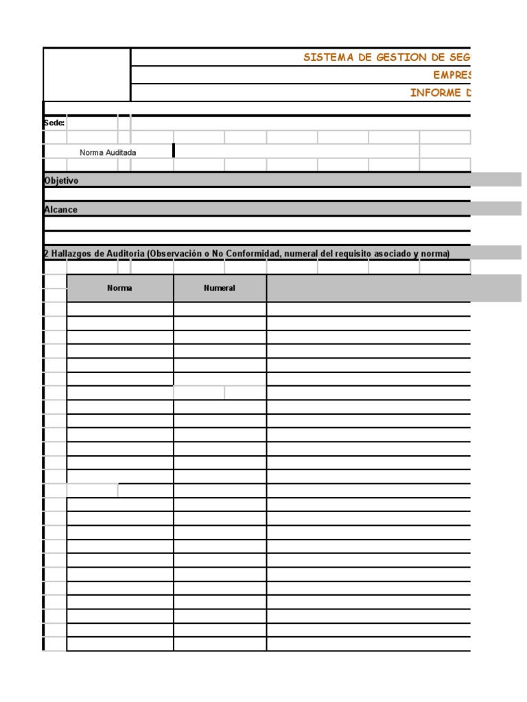 Formatos Auditoria SGSST | PDF | Auditoría | Business