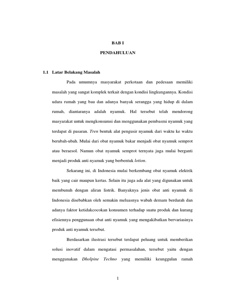 Bab 1 Project Eldig | PDF