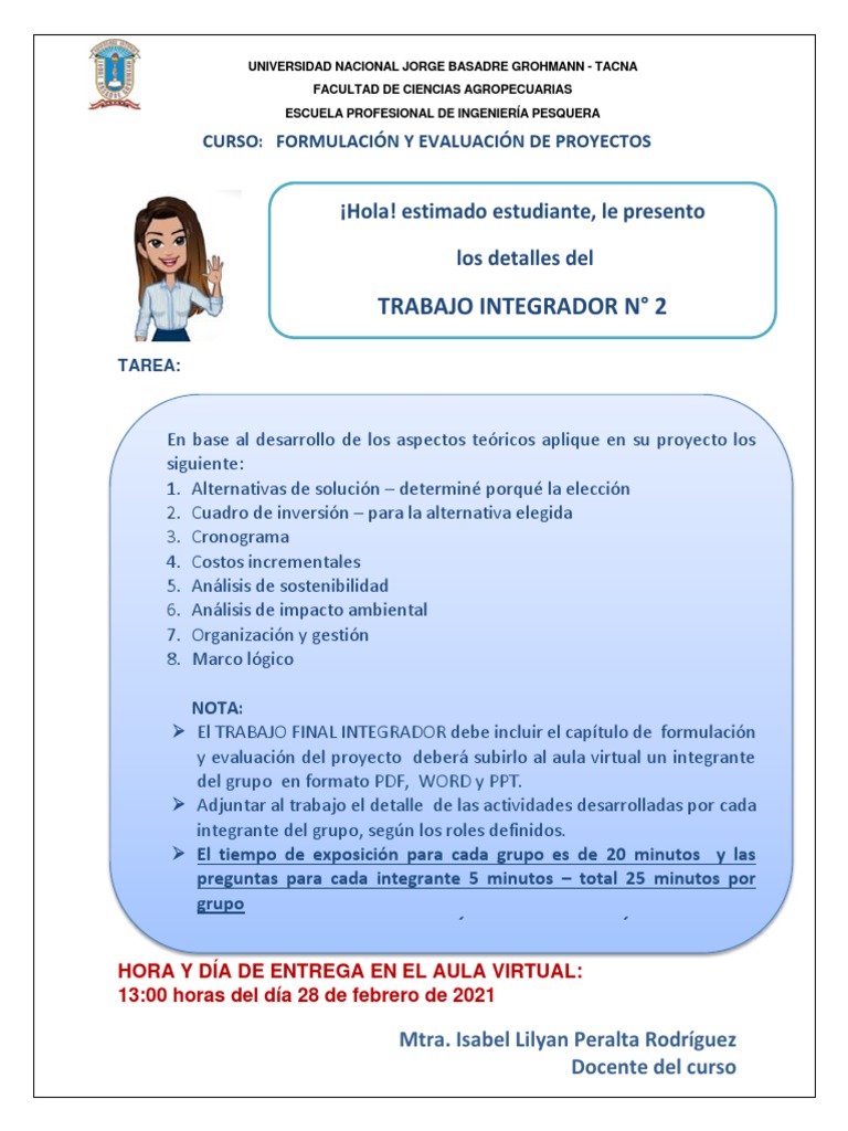 Trabajo Integrador 2 Esip | PDF