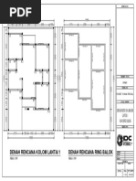 36.denah Rencana Kolom Lantai 1 Dan Ring Balk | PDF