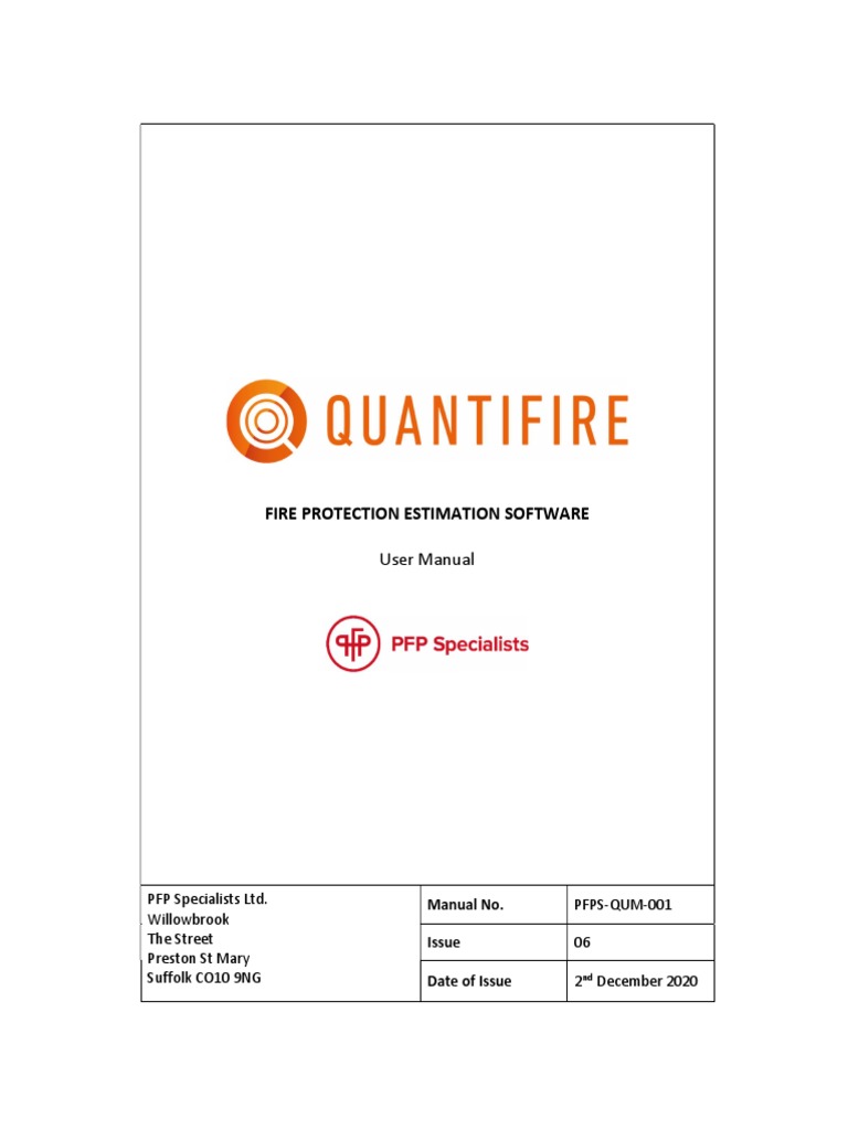 Quantifire User Guide - Issue 6 | PDF | User (Computing) | Microsoft ...