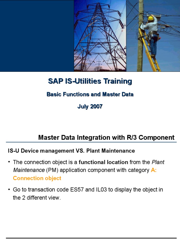 Master Data Basic Functions D3 | PDF | Object (Computer Science) | Data