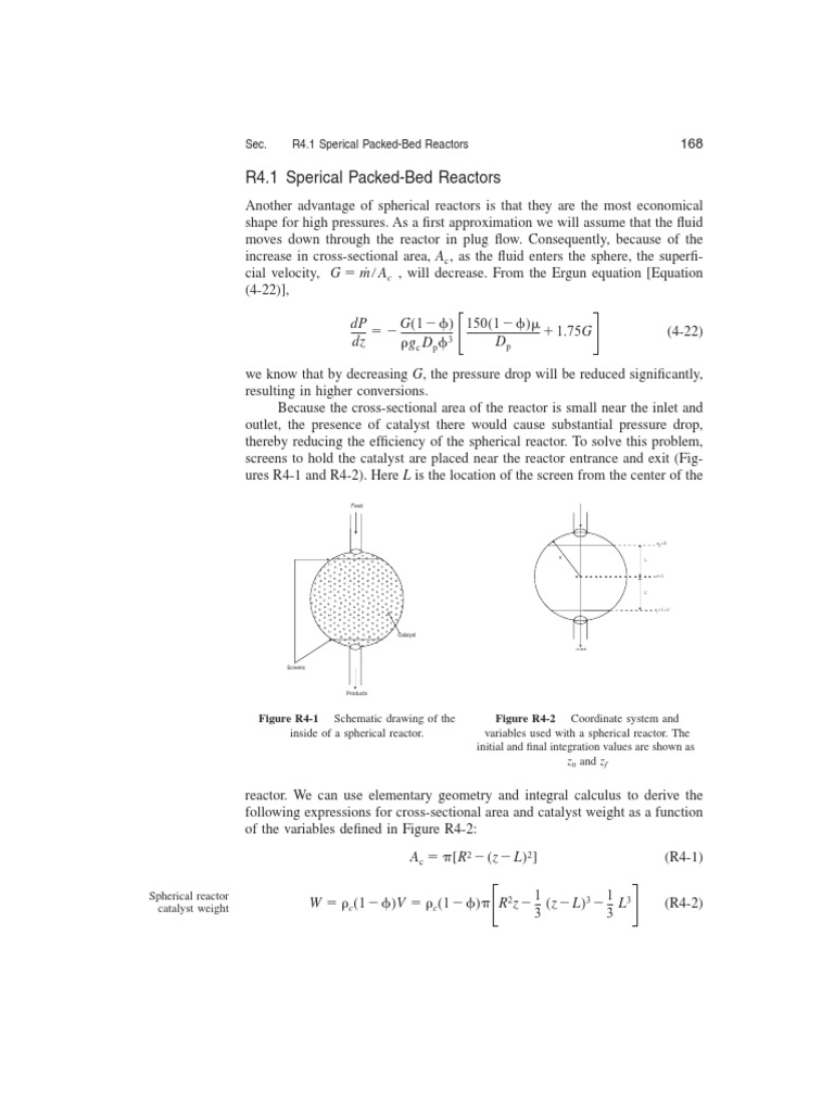 Reactores Esféricos | PDF | Sphere | Chemical Reactor