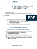 Examen Uso de Epp | PDF