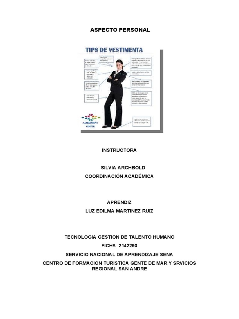 Aspecto Personal | PDF | Ropa