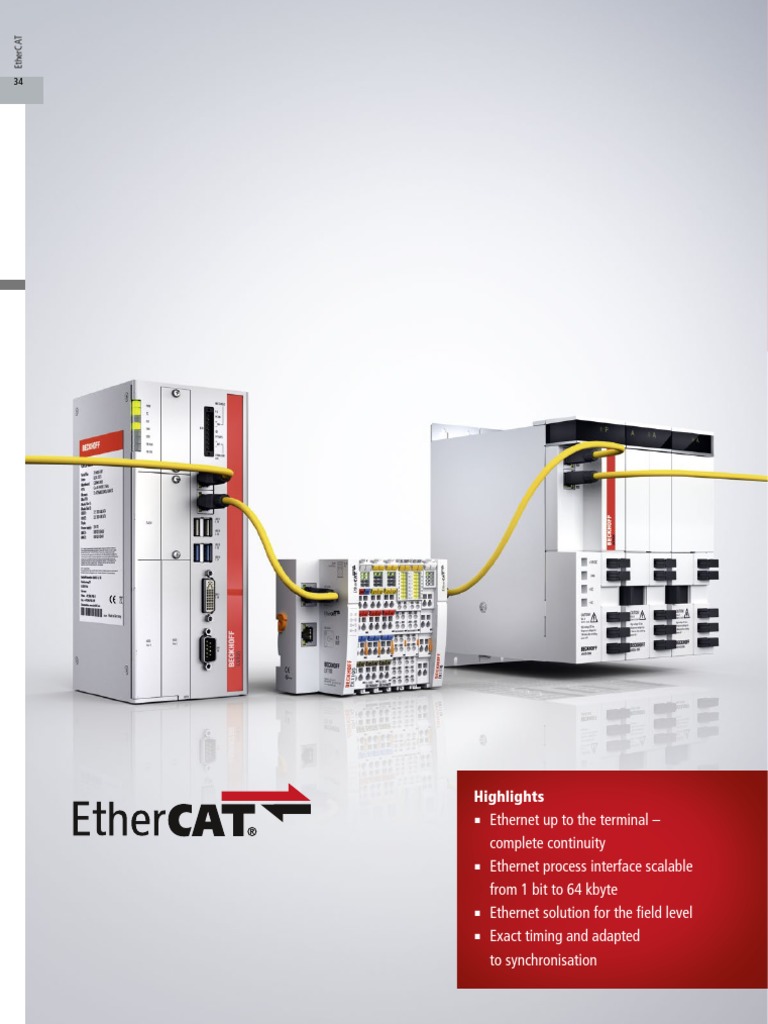 Beckhoff Main Catalog 2018 2 02 EtherCAT | PDF | Network Topology ...