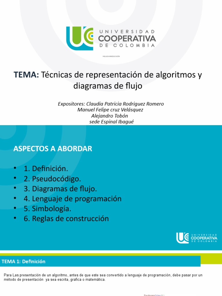 Exposicion Algoritmia | PDF | Algoritmos | Lenguaje de programación