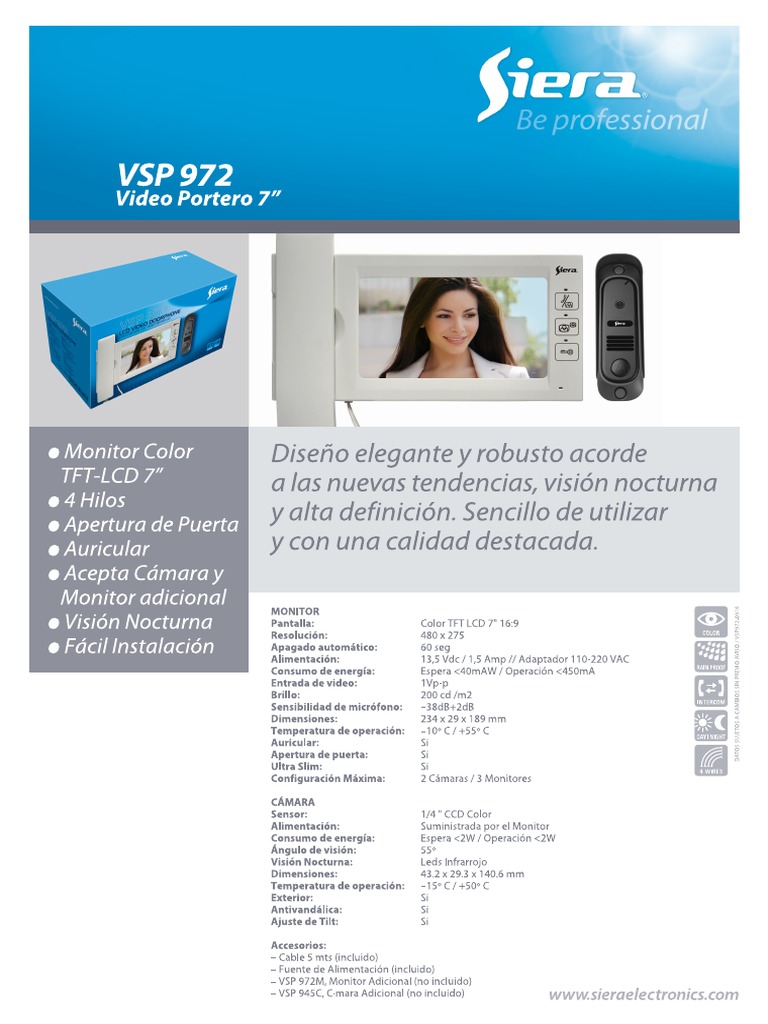 VSP 972 Catalogo Esp | PDF