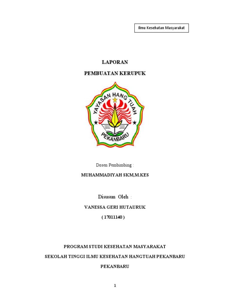 Proses Kerupuk di Mandau | PDF | Bisnis | Sains & Matematika