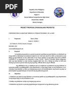 Example of Solicitation Letter Filipino | PDF