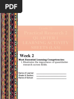 Practical Research 2 Sample DLP | PDF | Lesson Plan | Learning