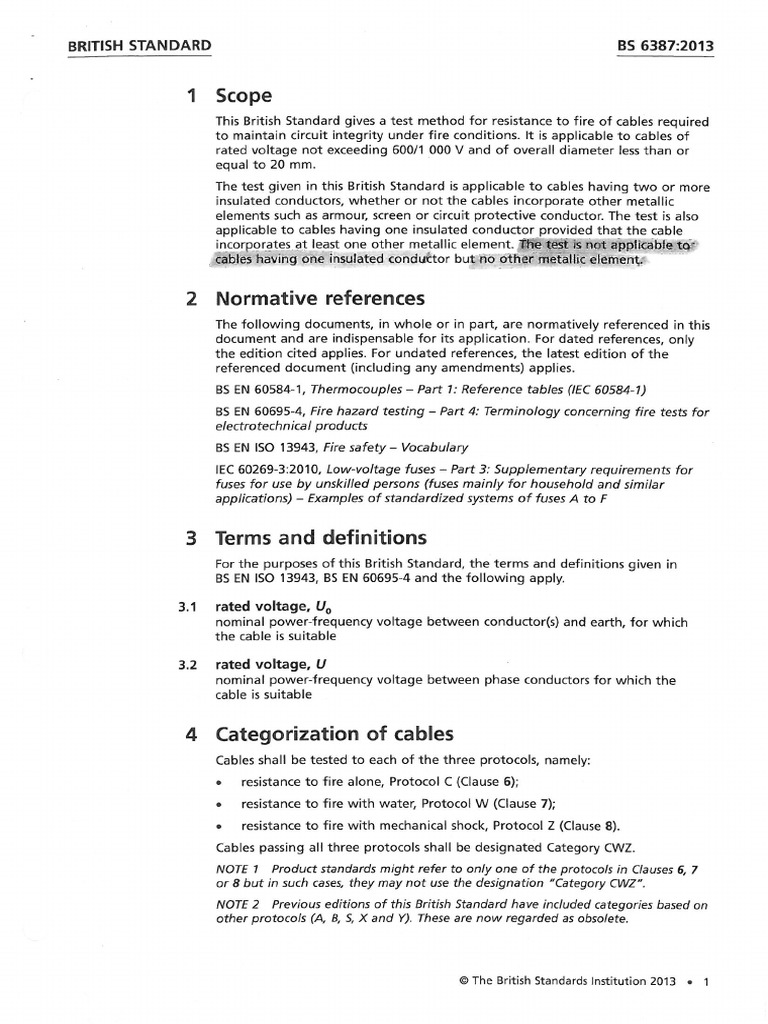 Pages From BS 6387 - 2013 | PDF