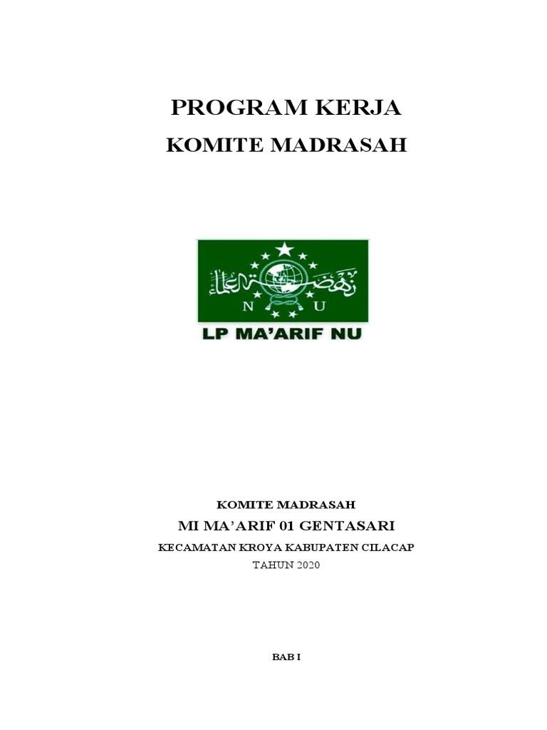 Prog Kerja Komite | PDF | Karier & Perkembangan