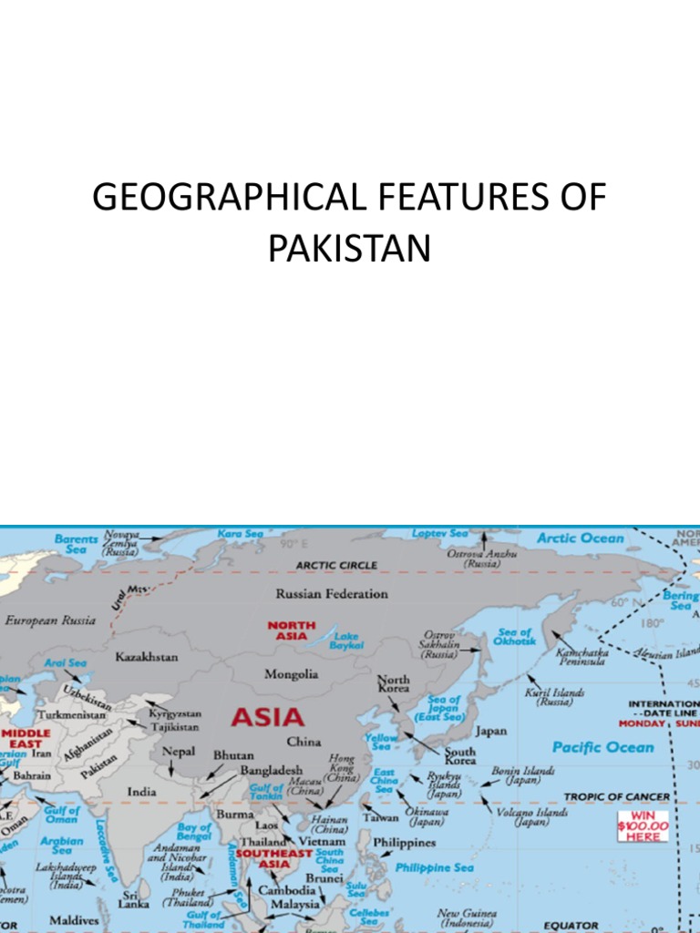 Geographical Features of Pakistan | PDF | Organisation Of Islamic ...