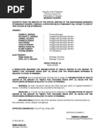 BAC-RESOLUTION Sample | PDF