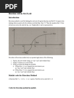 Bracketing Methods Exercise | PDF | Numerical Analysis | Mathematical Relations