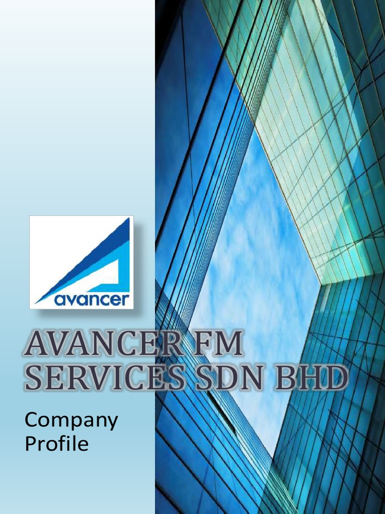 Profil AVANCER FM SERVICES SDN BHD | PDF | Outsourcing | Malaysia