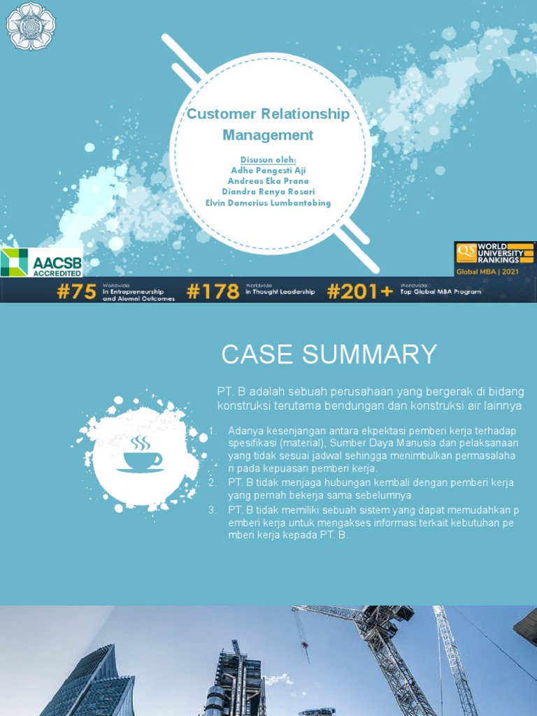 KELOMPOK 1 - Draft Customers Relationship Management (Autosaved) | PDF