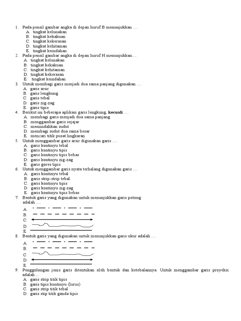 Soal Gto Gabungan | PDF