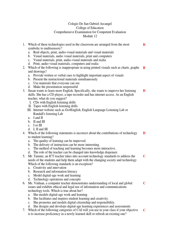 CECE Module 12 | PDF | Educational Technology | Tuition Payments