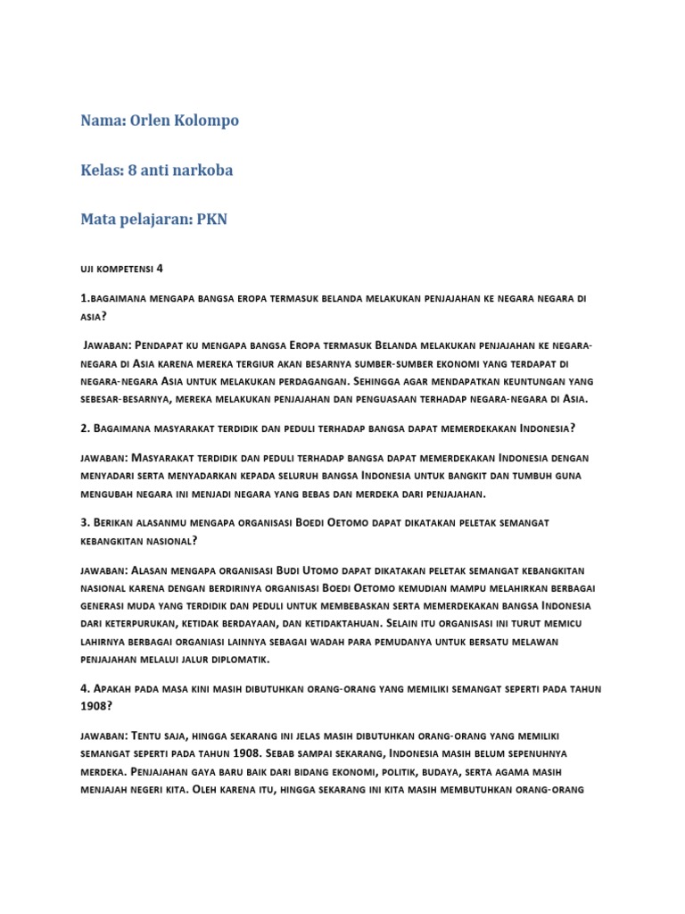 Tugas PKN | PDF | Ilmu Sosial