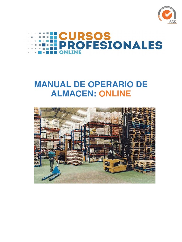 Manual Operario Almacen | PDF | Almacén | Logística