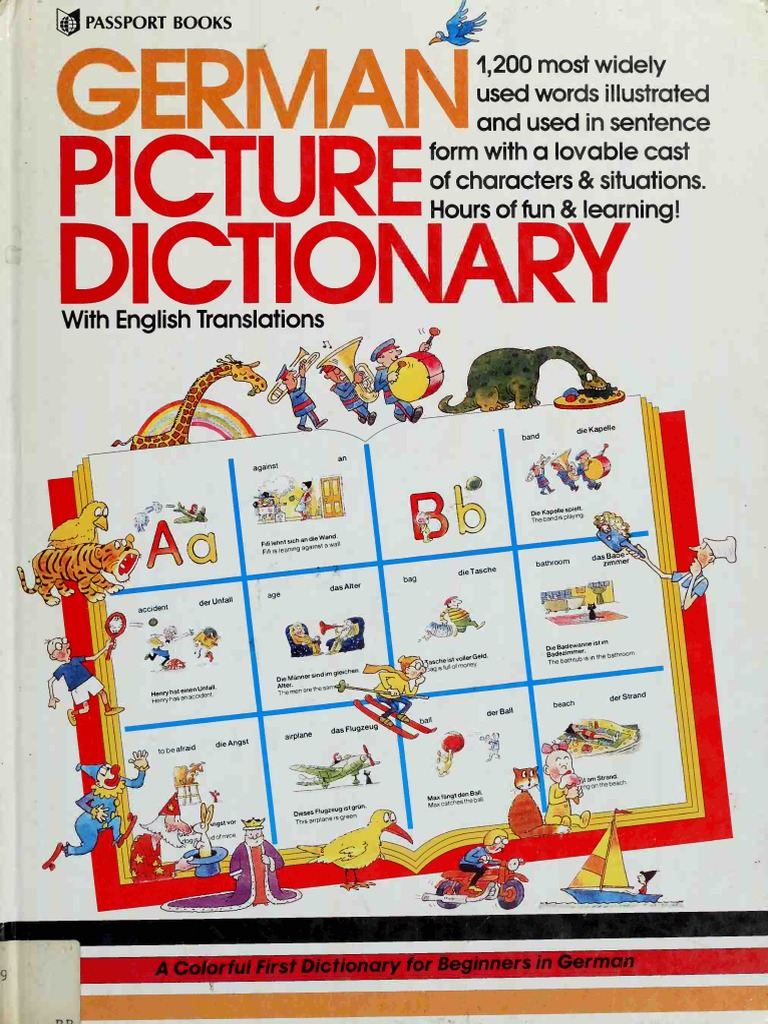 German Picture Dictionary 1986 | PDF | English Language | Word