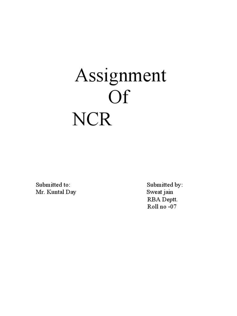 Assignment of NCR | PDF | Channel Access Method | 3 G