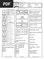 Ficha OP RPG Editável | PDF