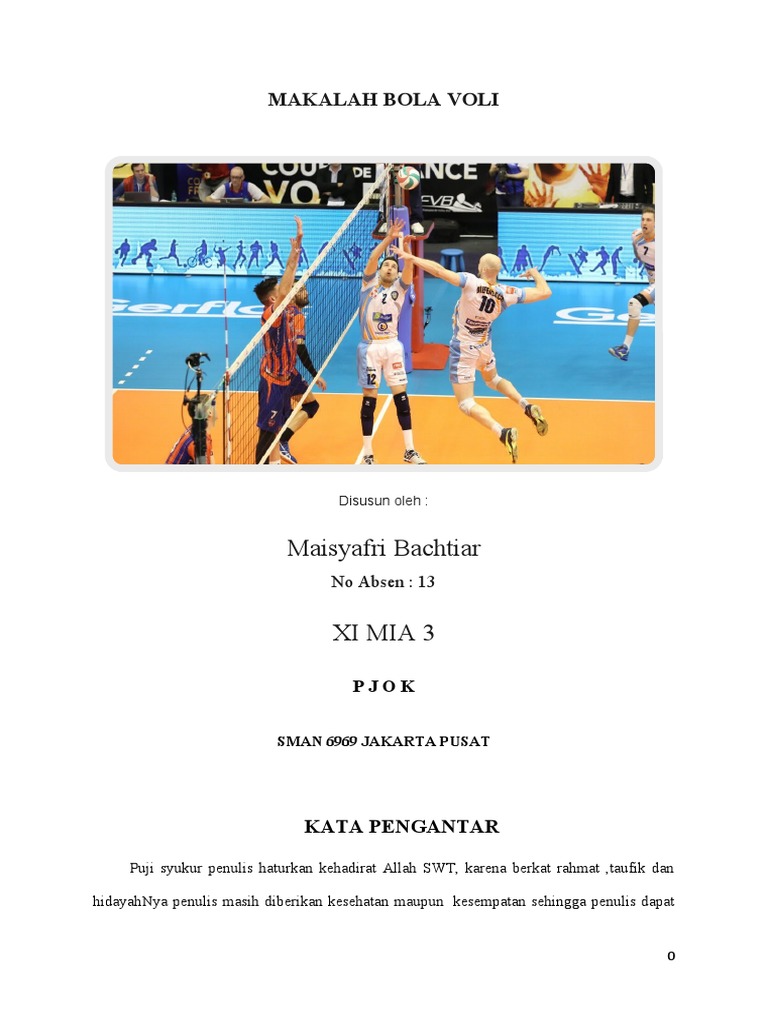 Makalah Bola Voli | PDF