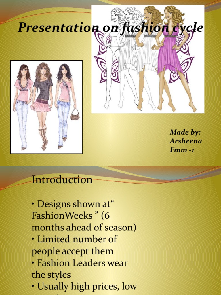 Fashion Cycle | PDF | Fashion | Prices