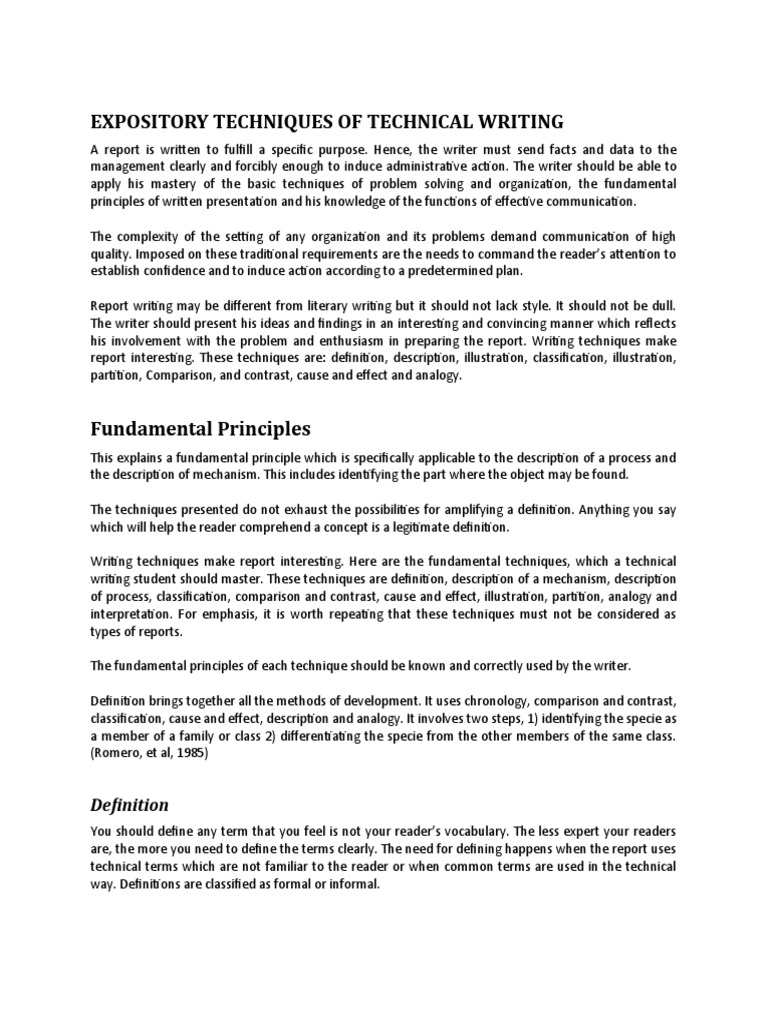 Module 2 Expository Techniques of Technical Writing | PDF | Cloud | Bridge