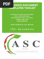 Allergen Risk Assessment Template 1 | PDF | Allergen | Food Industry