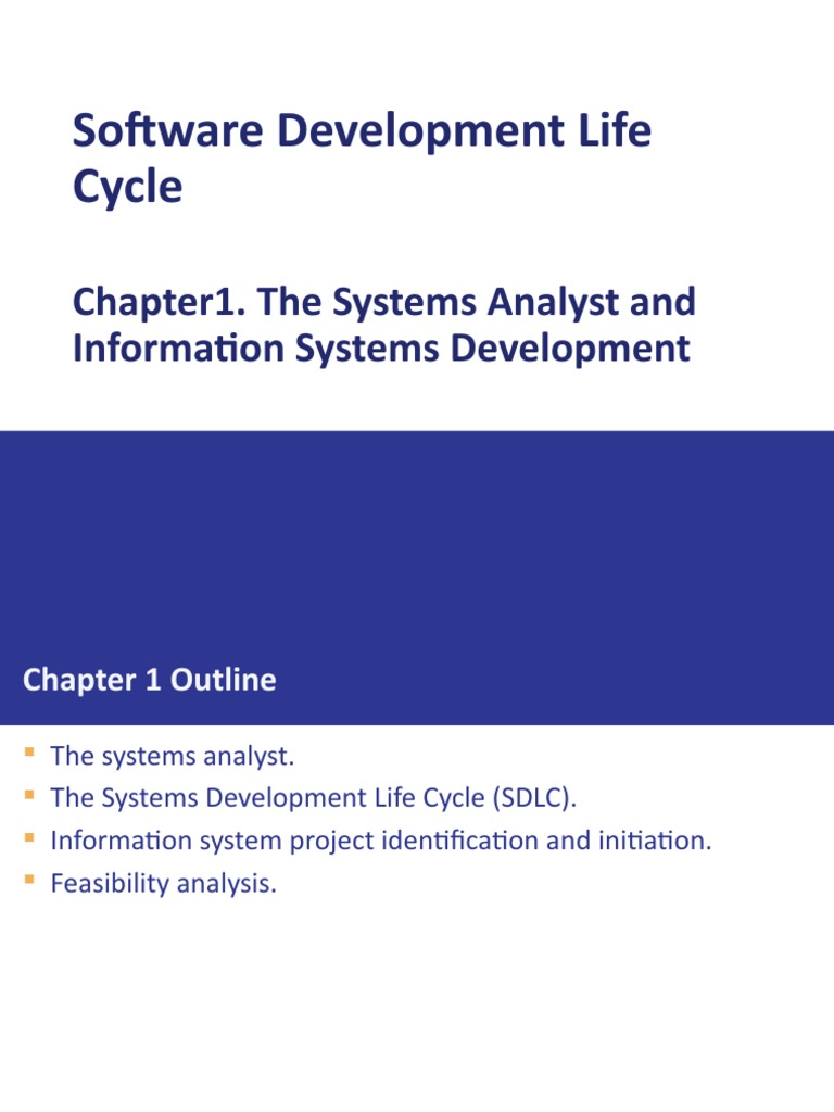 Chapter 1. The Systems Analyst and Information Systems Development ...