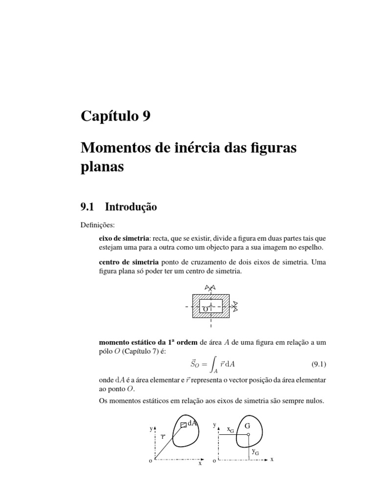 Momento de Inércia | PDF | Tensor | Sistema de coordenada cartesiana