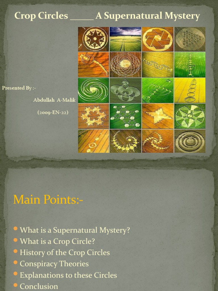 Crop Circles: Supernatural Mystery Explained | PDF | Young Adult