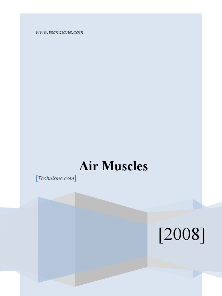 Air Muscles: Overview and Applications | PDF