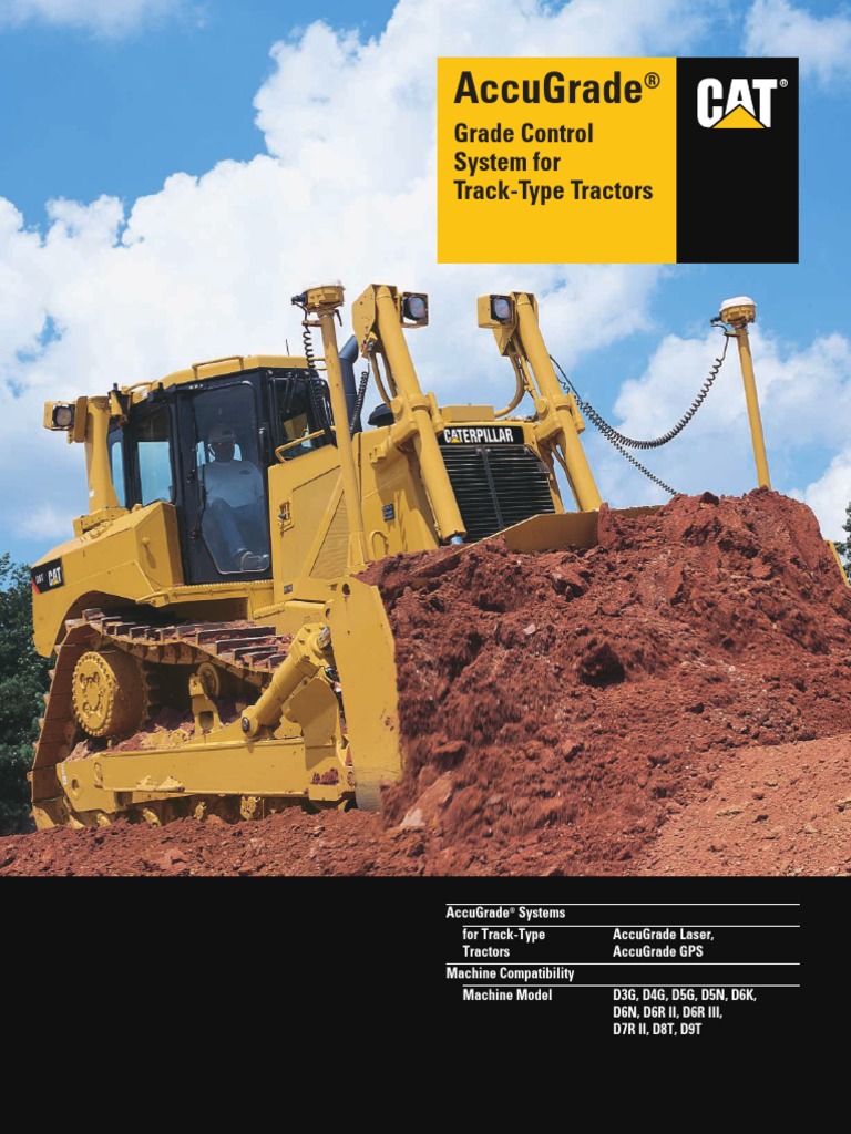 Accugrade: Grade Control System For Track-Type Tractors | PDF | Global ...