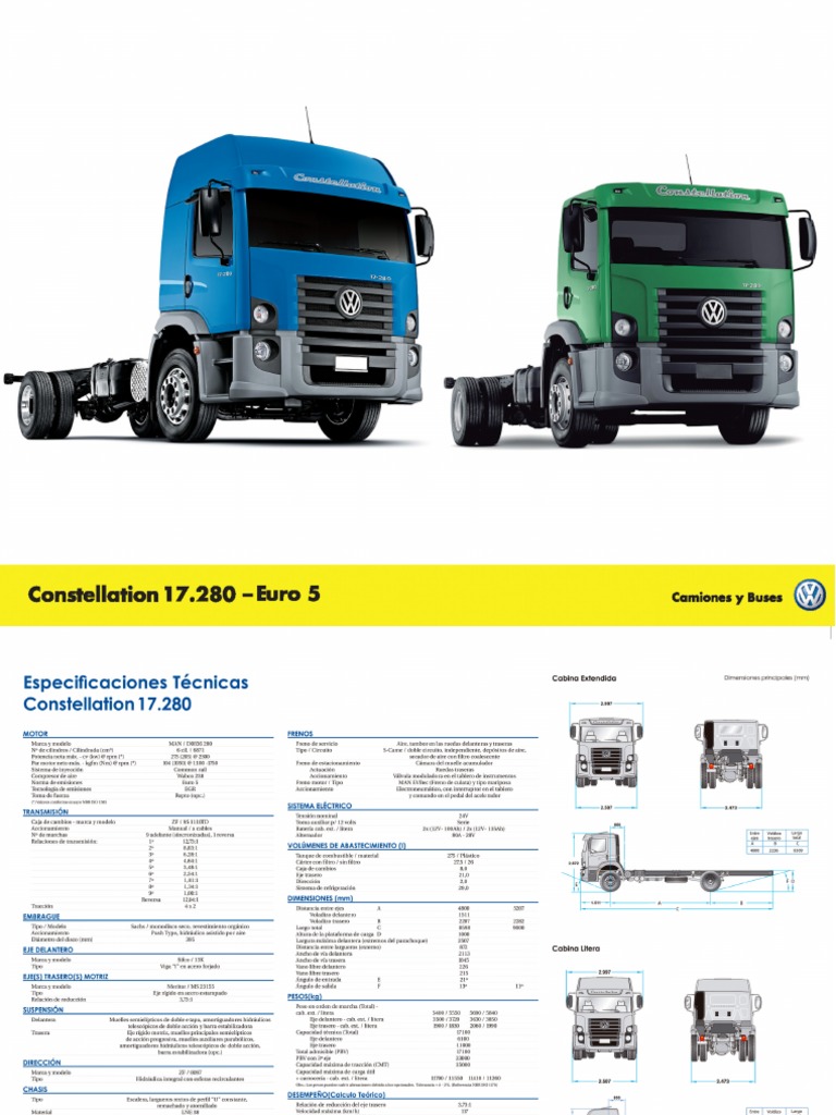 VW - Constellation 17-280 | PDF