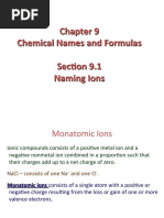Understanding Ternary Ionic Compounds | PDF | Chemical Compounds | Ion