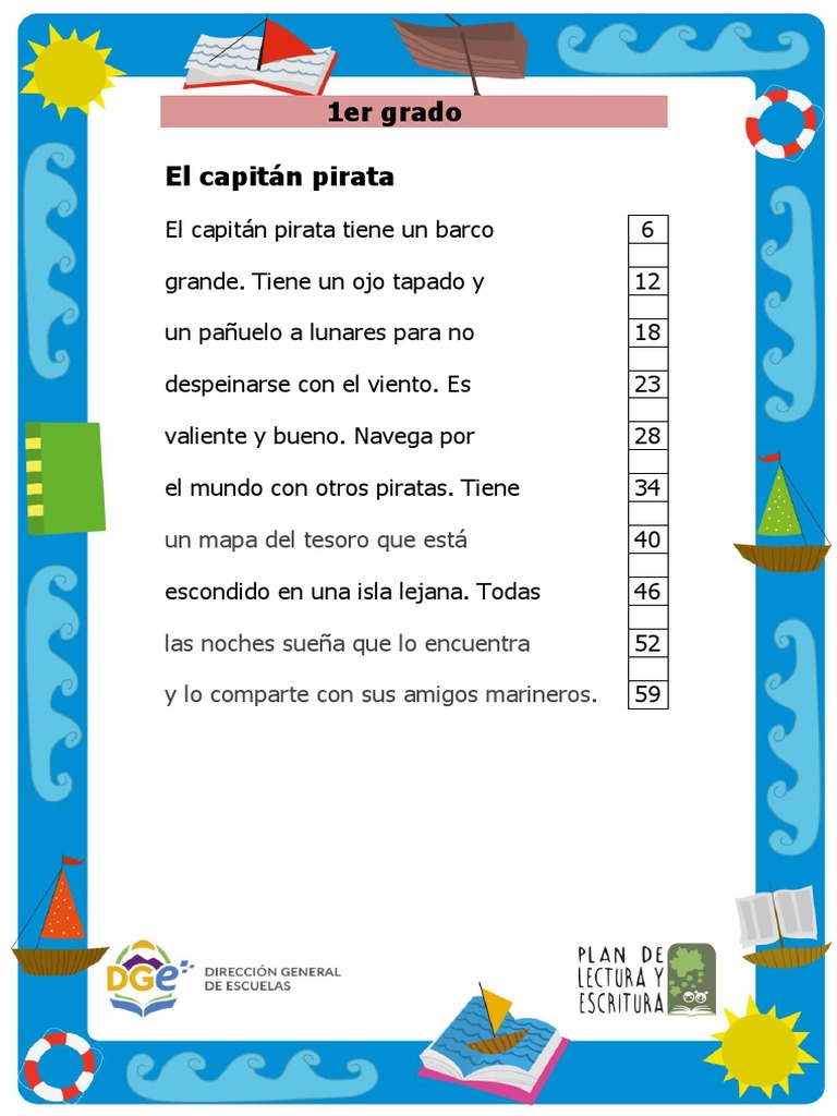Cuento del Capitán Pirata para Niños | PDF | Hogar, jardinería y ...