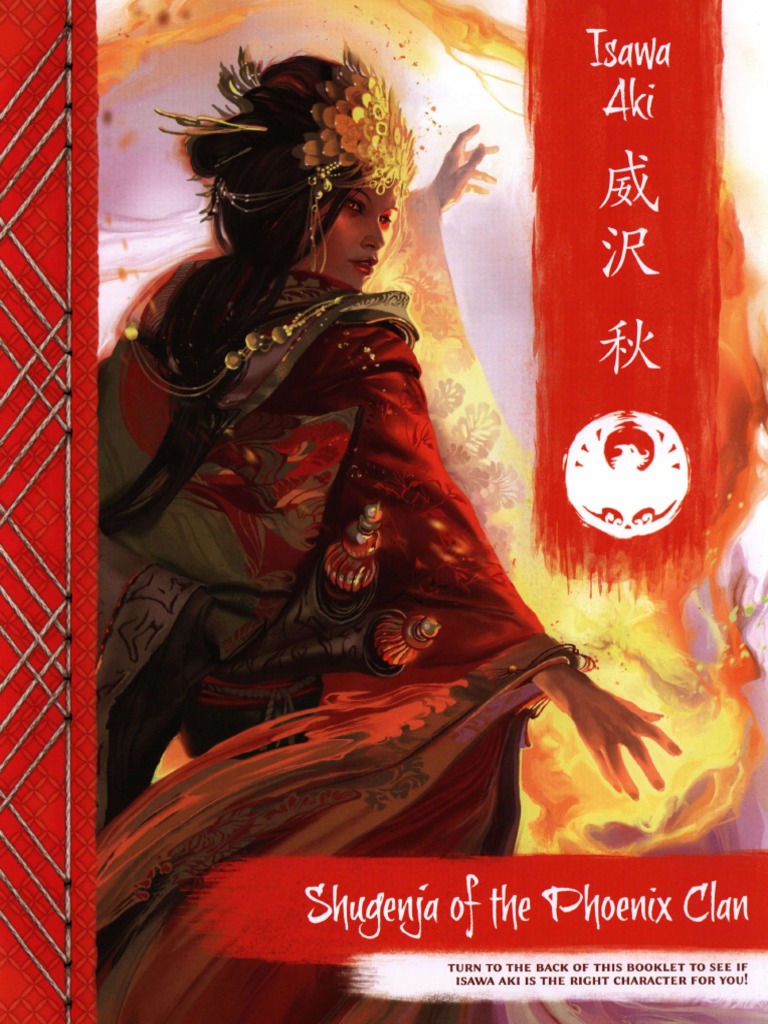 Legend of The Five Rings - Beginner Game - Characters - Isawa Aki ...