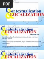 Learning Package (Contextualization, Localization & Indigenization ...