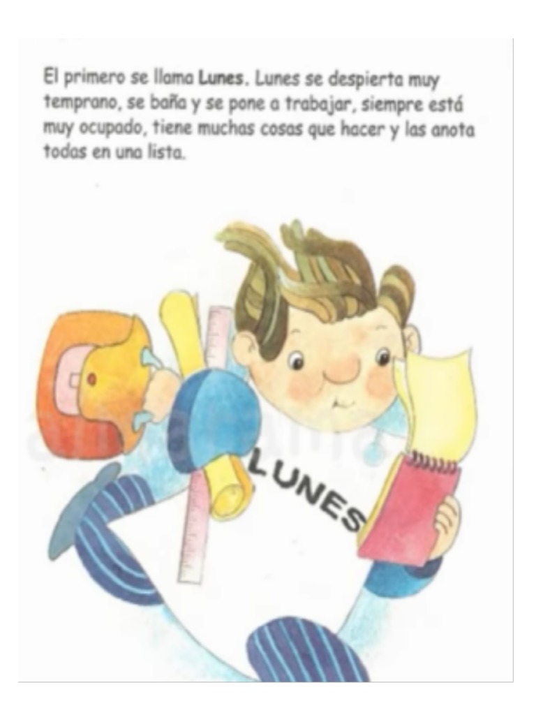 Cuento Los Dias de La Semana | PDF