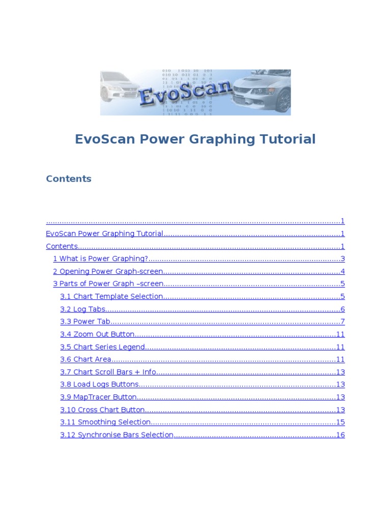 Evoscan Power Graphing | Download Free PDF | Chart | Atmospheric Pressure