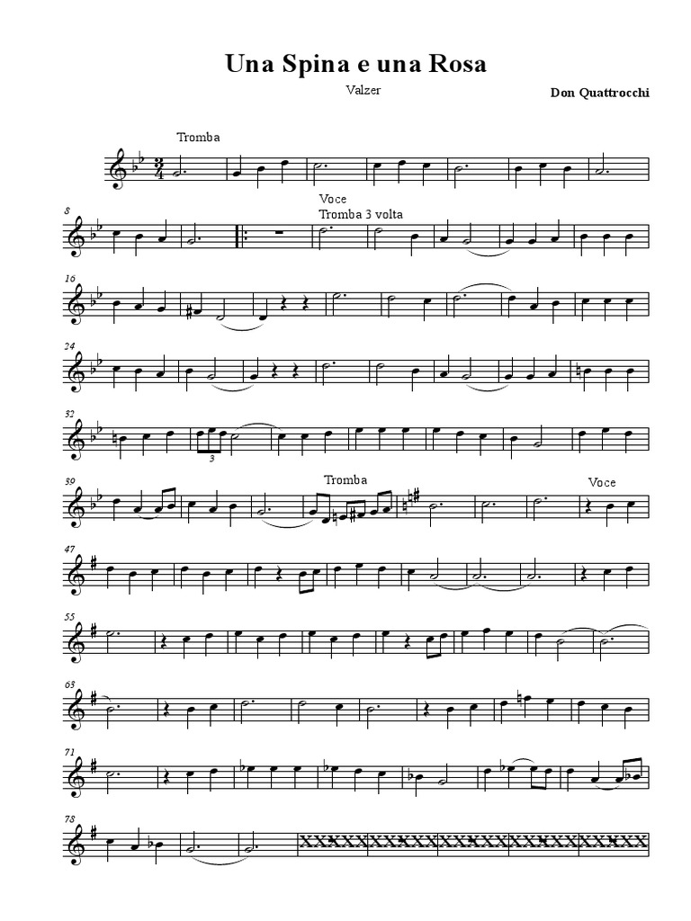 08 Una Spina Una Rosa 1 | PDF