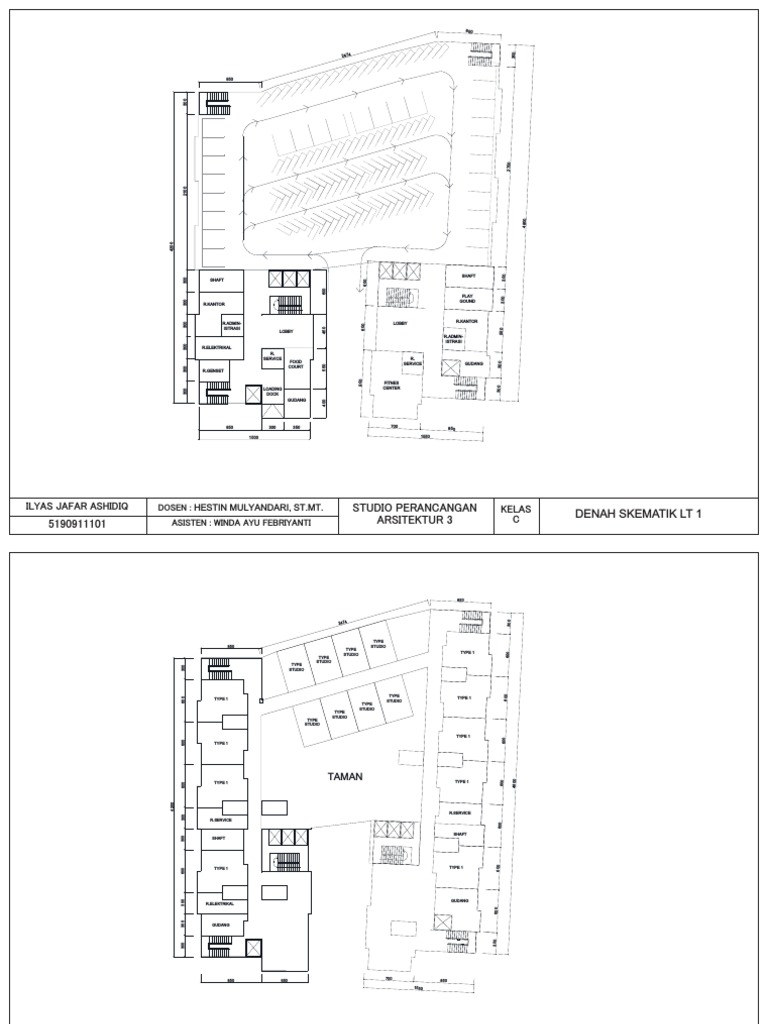 Denah Skematik | PDF